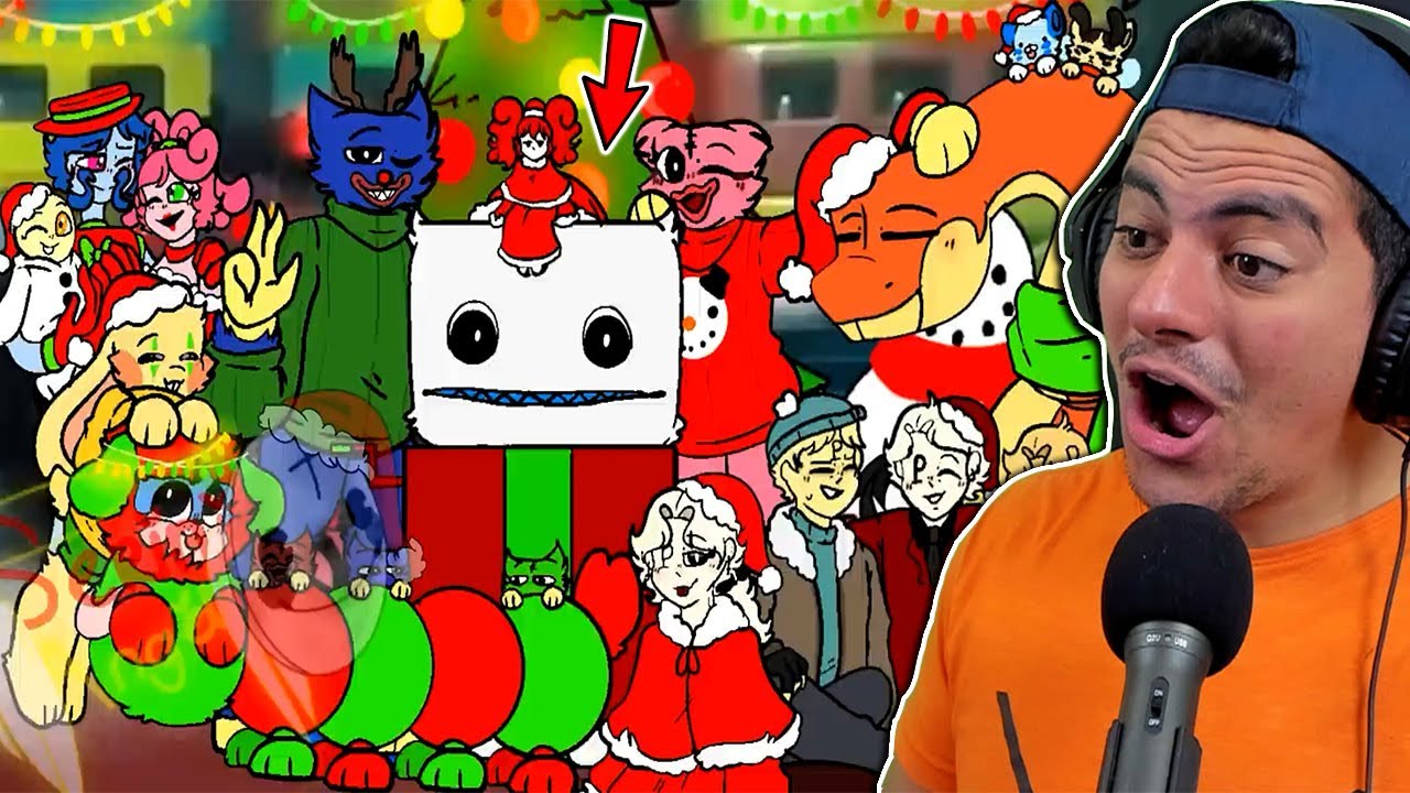 BOXY BOO is Celebrating Christmas With Blue ! - BEST Poppy Playtime ...