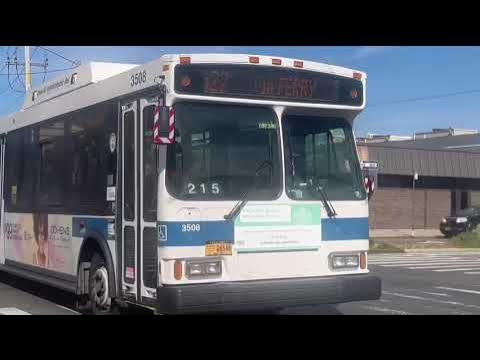 MTA BUS: 2006 Orion VII Old Gen Hybrid #3508 On Q22 - YouTube