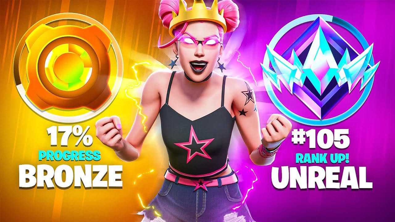 LIVE FORTNITE RANKED RUSH UNREAL | LIVE FORTNITE FR - YouTube