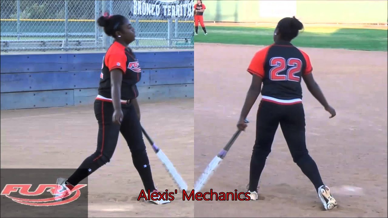 Alexis Beckham's Skills Video - 2016 SS/2B - Fury 16U-Loa - YouTube