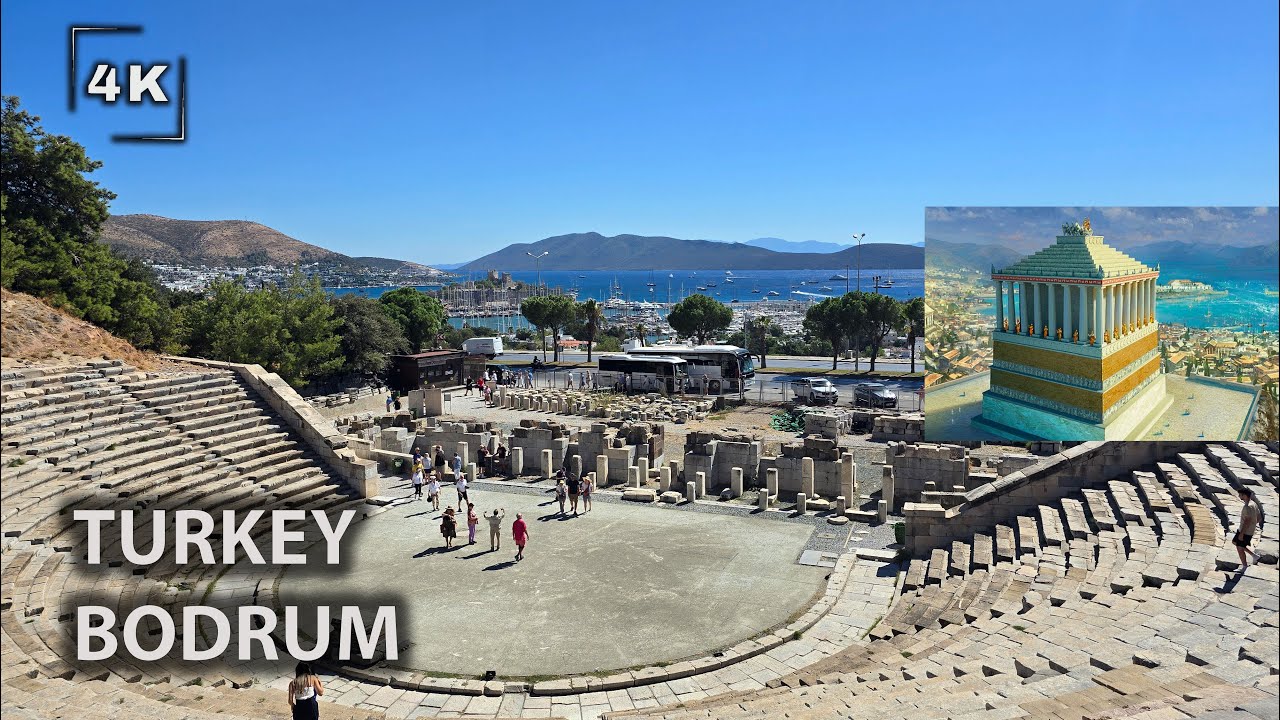 🇹🇷 Bodrum, Turkey: The Site of One of Seven Wonders of the World | 4K ...
