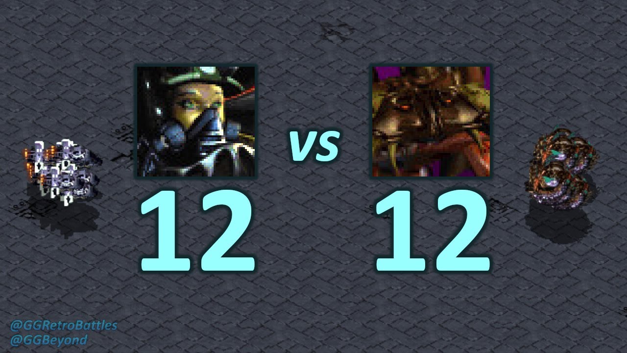 12 Valkyries vs 12 Devourers - Even Numbers - StarCraft Retro Battles ...