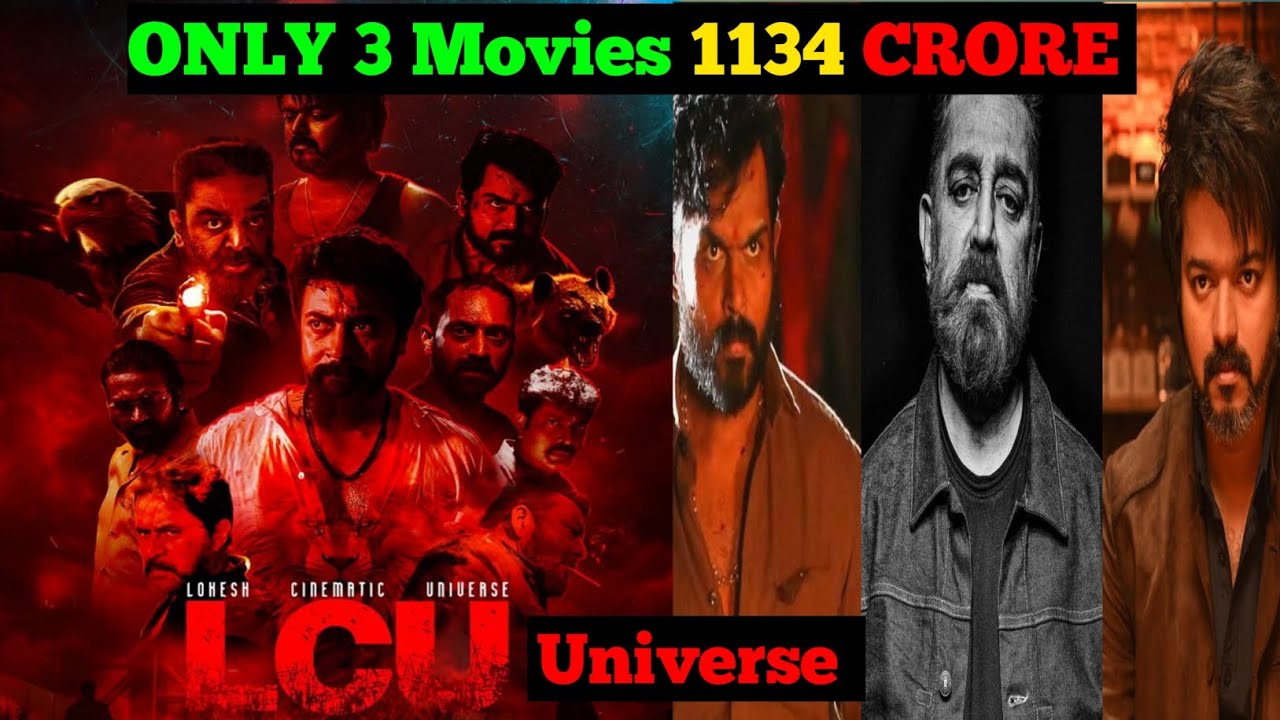LCU Universe All Movies List Budget And Collection - YouTube
