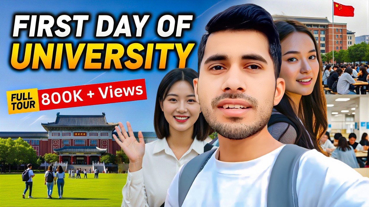 DAY IN MY CHINESE UNIVERSITY LIFE | STUDYING IN CHINA - YouTube