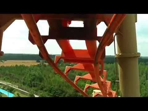 Hangman Roller Coaster Ride Valdosta Georgia (HD) - YouTube