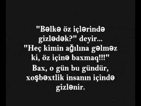 Gizlənilən xoşbəxtlik - hekayəsi