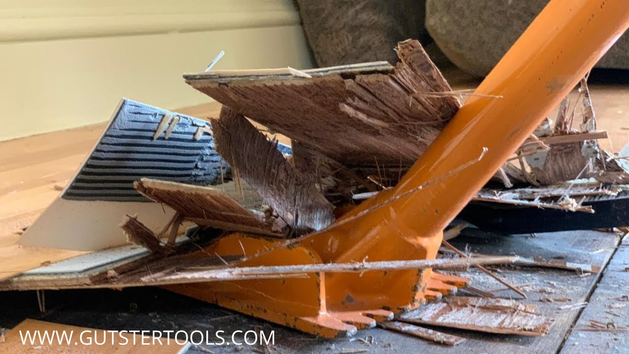 Demolition tools and equipment Gutster Demo Bar in Action - YouTube