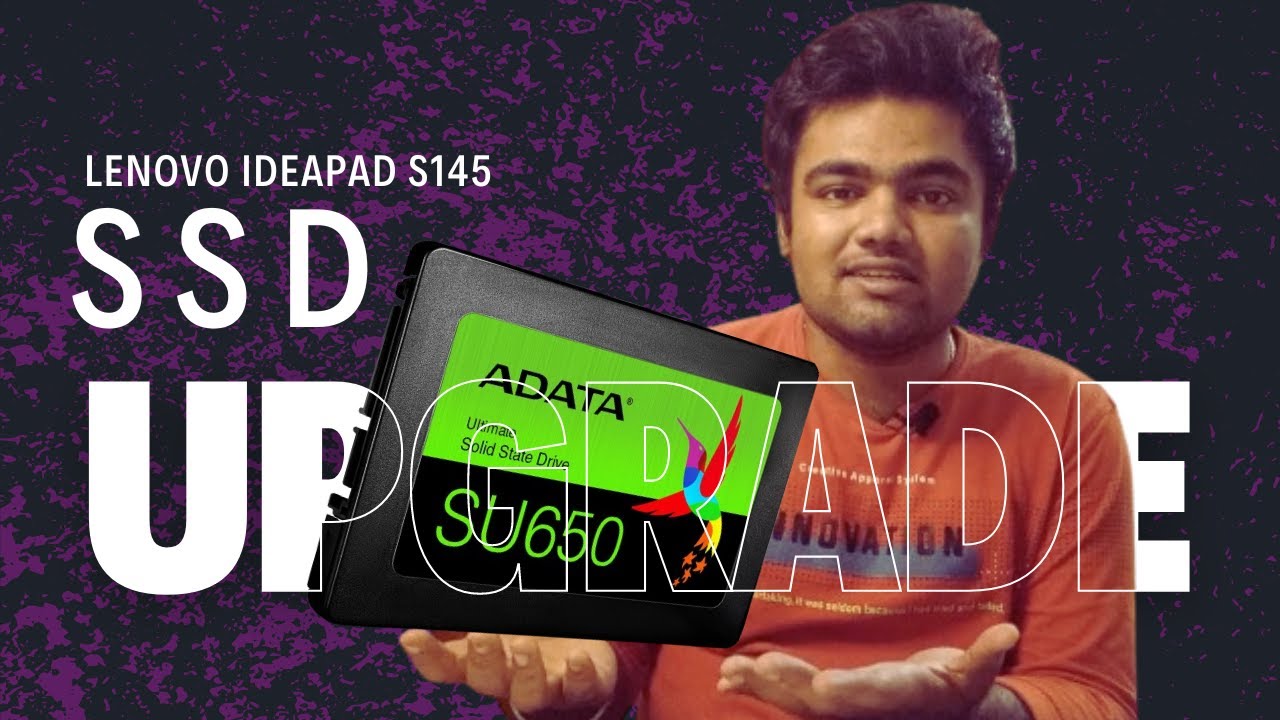 I Upgraded Hard Disk to SSD in my Laptop Lenovo Ideapad S145 | Sameun Syed - YouTube
