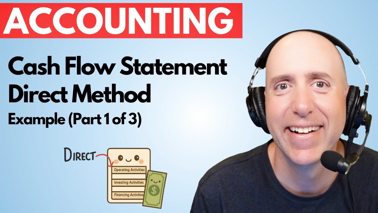 FA48 – Cash Flow Statement (Direct Method) - Operating Section Example ...