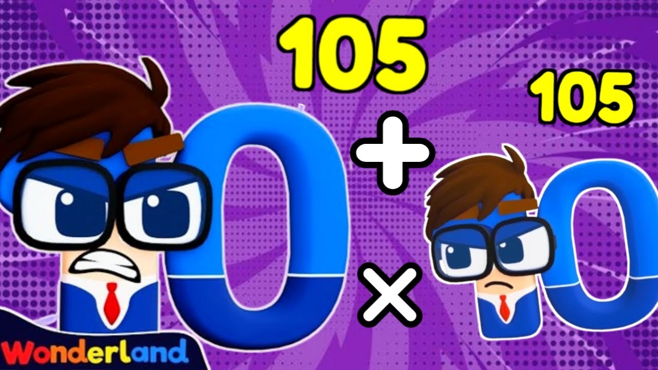 Wonderland Numberblocks Addition of numbers 600 to 600 - numberblcoks ...