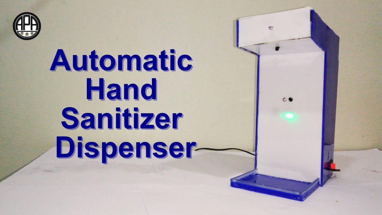 Automatic Hand Sanitizer Dispenser | DIY - YouTube