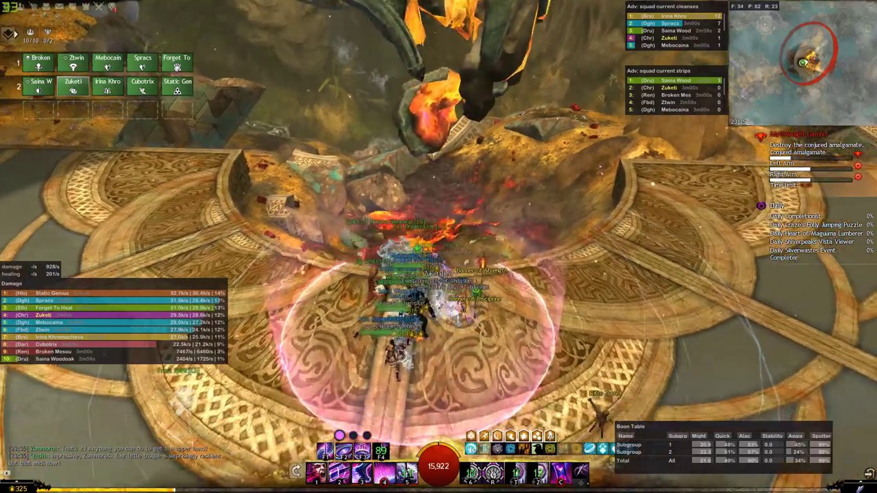 Guild Wars 2 ★ [LS] ★Conjured Amalgamate: Power Boon Chronomancer POV ...