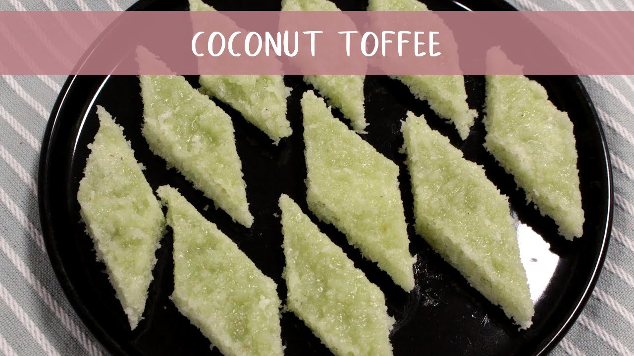Coconut Toffee | Christmas Kuswar recipe | Goan Christmas Sweets - YouTube
