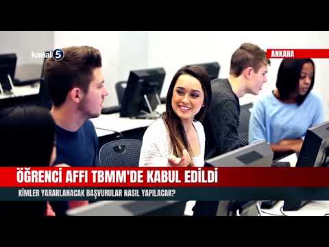 Öğrenci Affı TBMM'de Kabul Edildi! Kimler Yararlanacak Başvurular Nasıl Yapılacak?