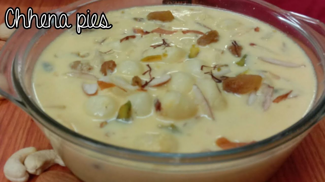 हलवाईयों जैसी छेना पाइस घर पर | छेना पाइस | Chhena pies | Festival ...