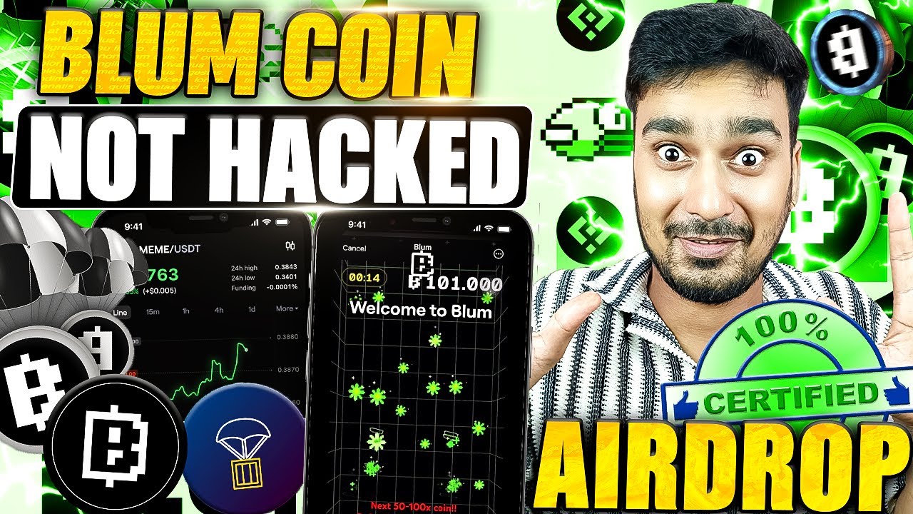 Blum Coin New Update | 100% Confirm Airdrop | Blum New Listing Update Blum token Blum Crypto ...