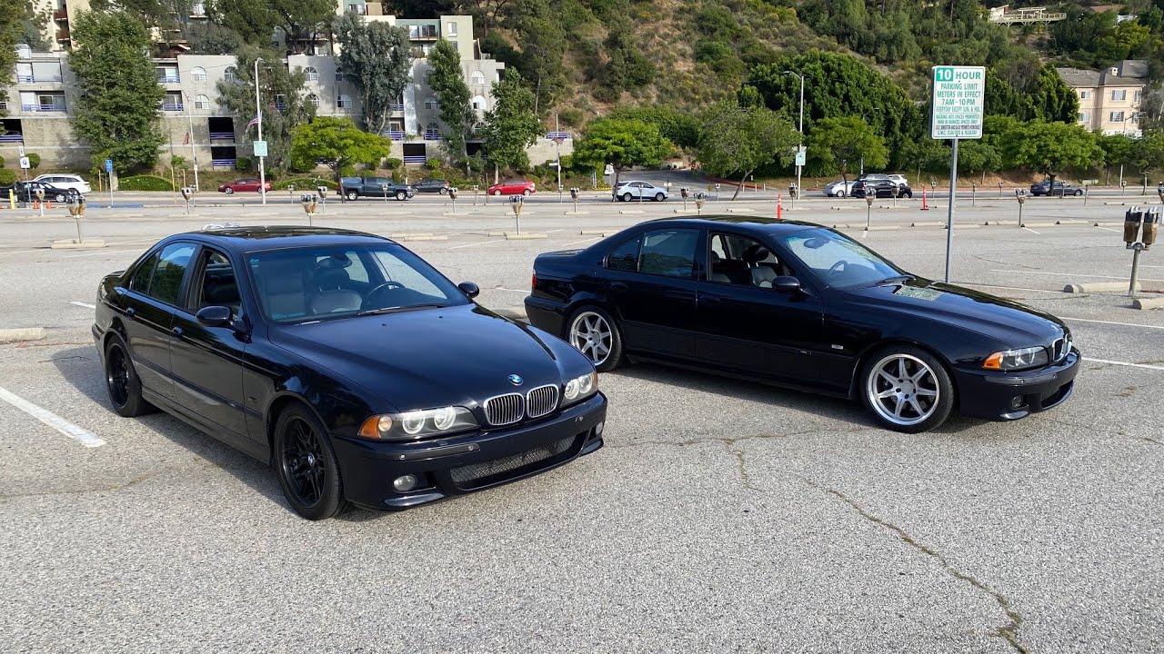 E39 BMW M5 vs. E39 DINAN M5 - KOZA BOBKOV CARS - YouTube