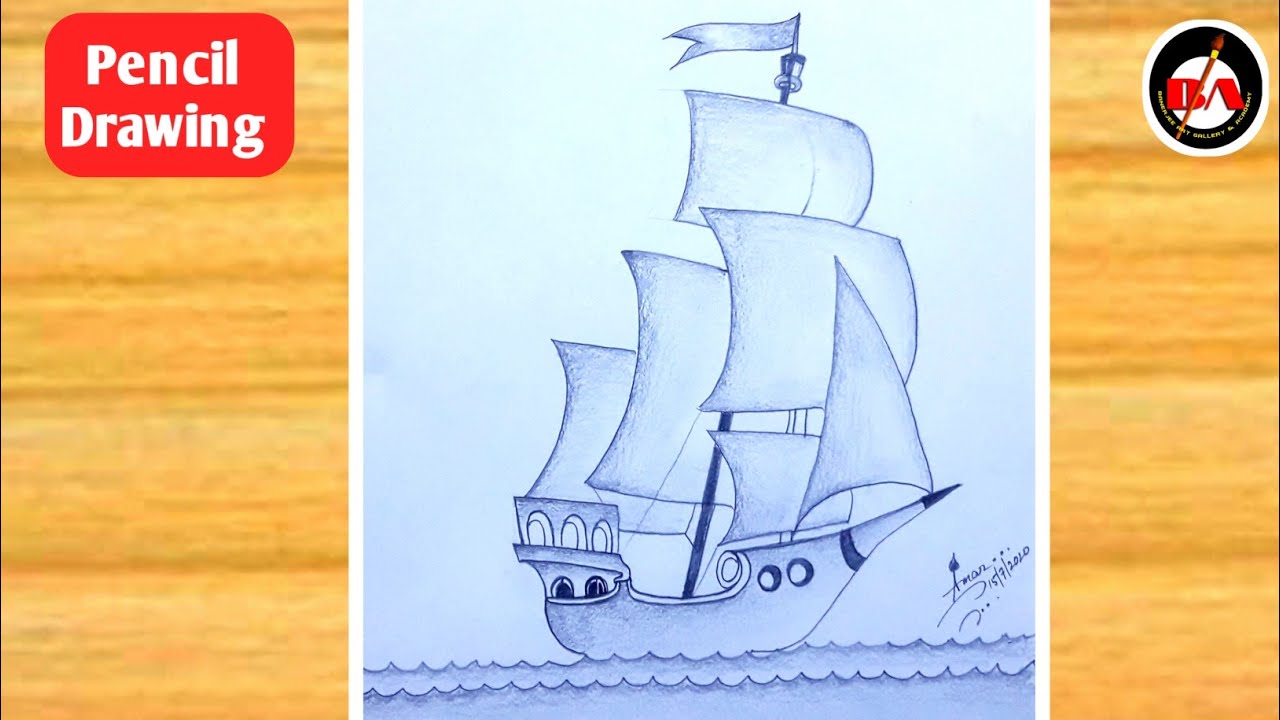 Easy Way To Draw A Ship By Pencil How To Draw A Ship Step By Step For Beginners YouTube easy-way-to-draw-a-ship-by-pencil-how-to-draw-a-ship-step-by-step-for-beginners-youtube