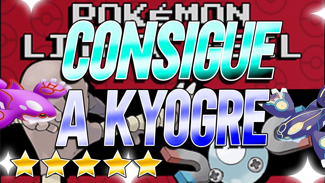 POKEMON LITHIC VEIL | !!! SI HACES ESTO PODRAS CONSEGUIR A KYOGRE PERO ...