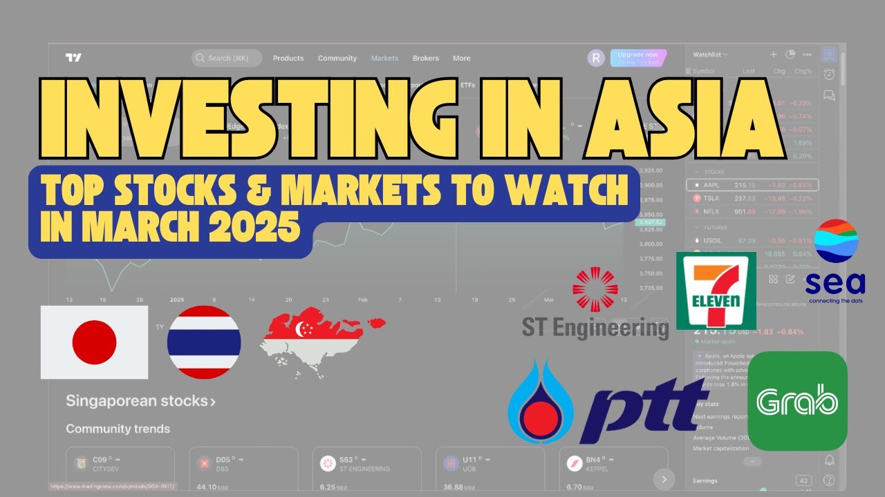 Investing in Asia: Market Update & Top Stocks to Watch (March 21, 2025 ...