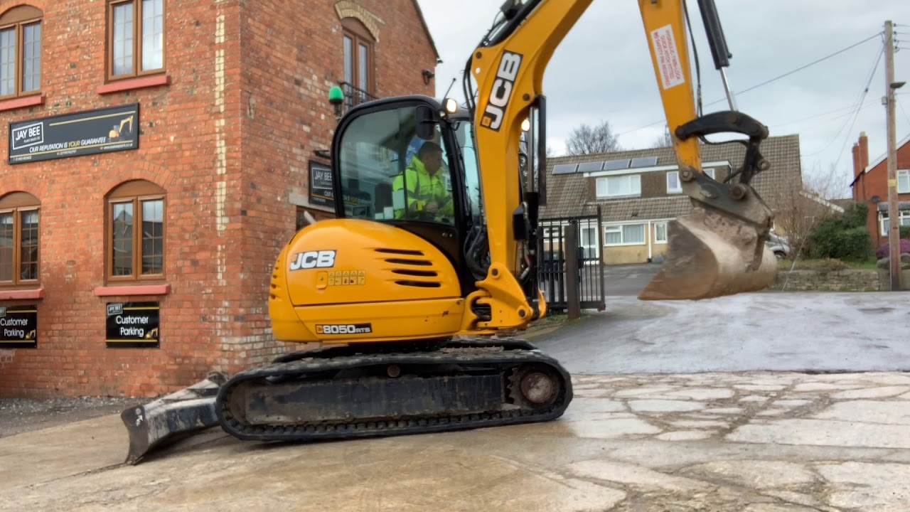 2015 JCB 8050RTS stock no 4683 - YouTube