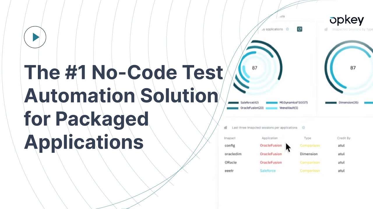 Opkey: The #1 No-Code Test Automation Solution for Packaged ...