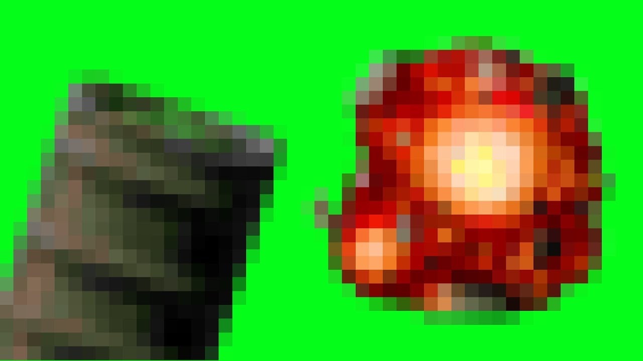 [DooM]. Barrel Sprite Chromakey. (Pixels). - YouTube
