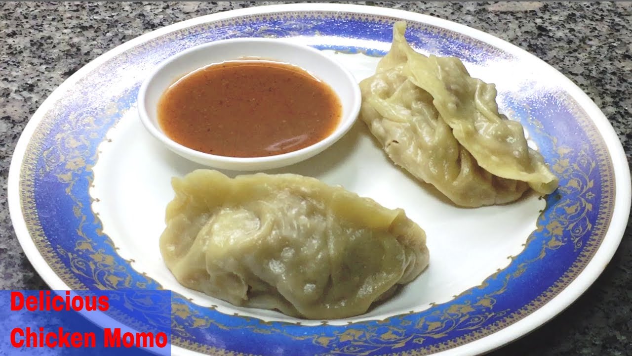 Soft and delicious chicken stuffed momo/momo with chicken stuffings ...