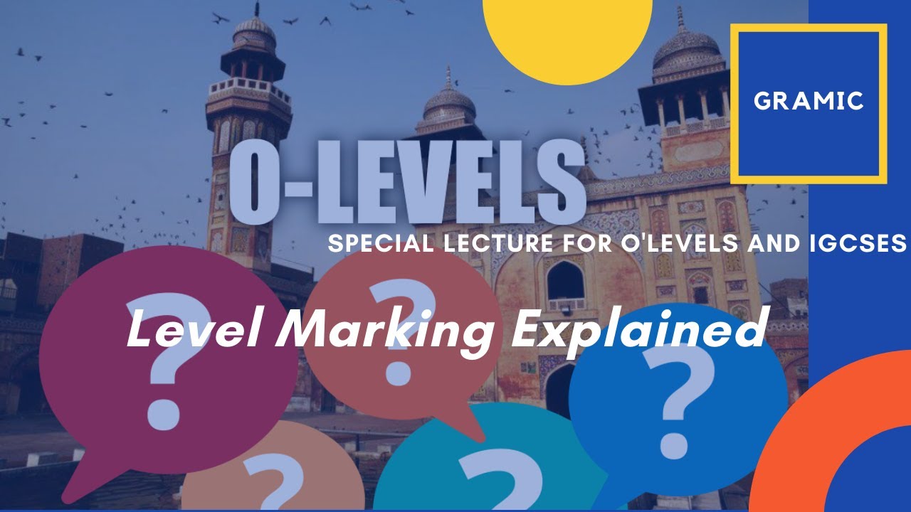 Point and level marking explained for O’levels (CAIE). - YouTube
