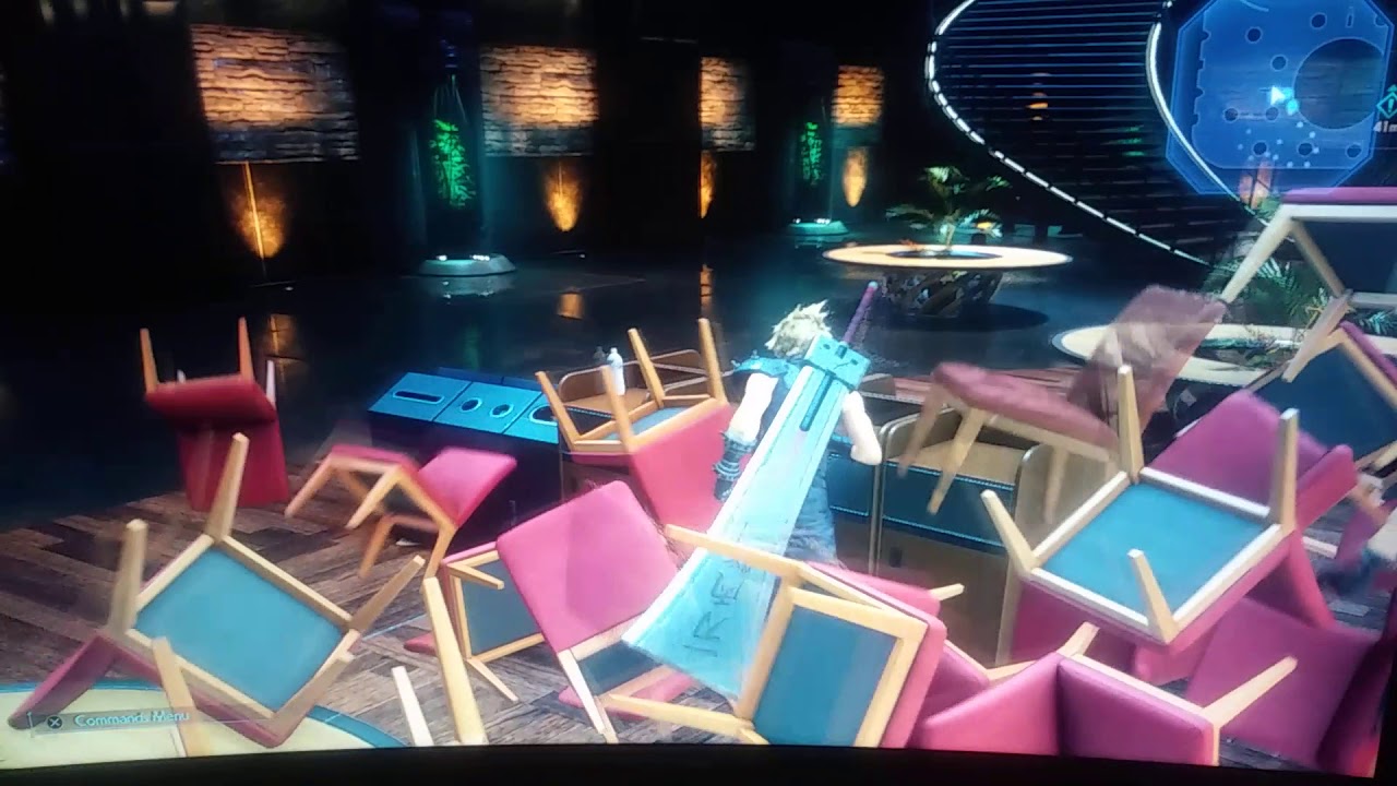 Playing with FF7 remake physics. - YouTube