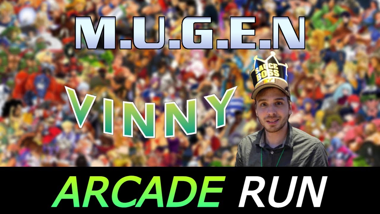 MUGEN: Brergrsart's Sauceboss Vinny Arcade Run - YouTube
