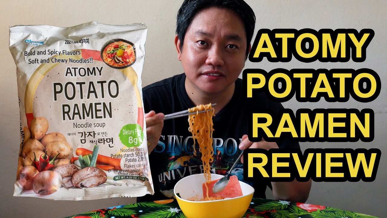 Cooking and Savoring Atomy's Potato Instant Ramen: A Flavorful Journey ...