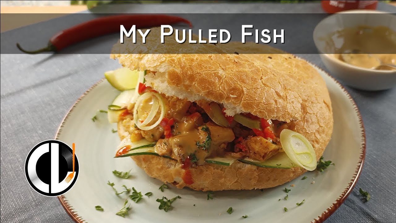 Pulled Fish 🐟 An incredible burger with an asian touch - YouTube
