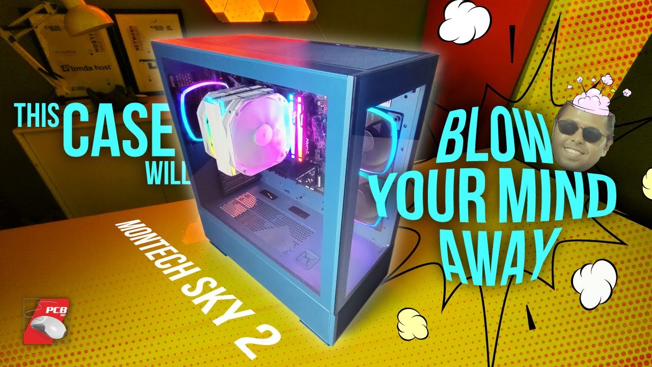 A Beautiful Case Review Montech Sky 2 - YouTube