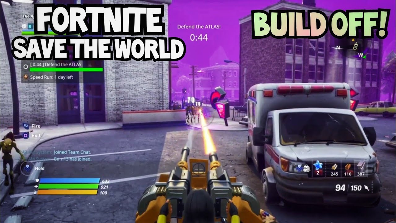 Fortnite STW:- Build Off! | Stonewood Quest 3 - YouTube