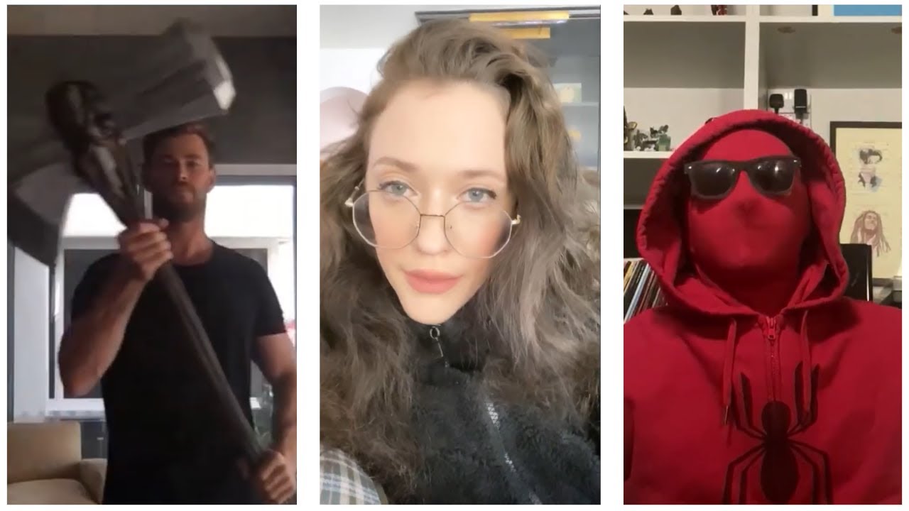 Marvel Cast During Quarantine, Part 19 | Chris Hemsworth, Kat Dennings ...