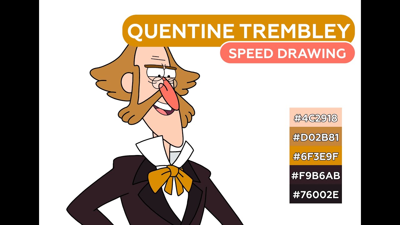 Bringing History to Life: Speed Drawing Quentin Trembley in ProCreate ...