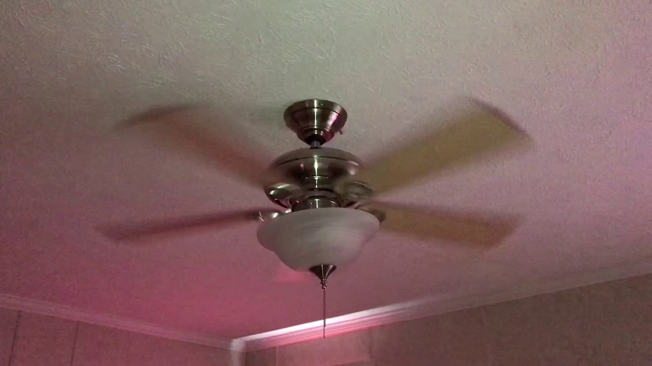 44" Hunter Eclipse Ceiling Fan - YouTube