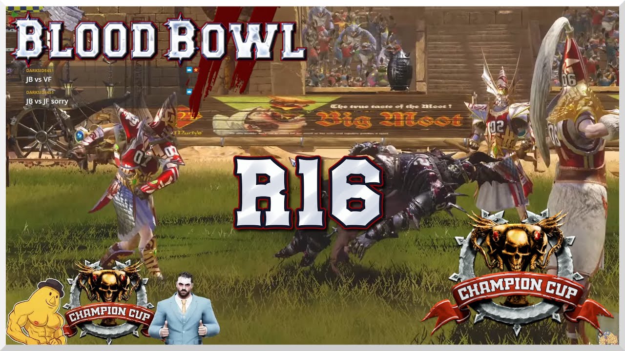 Blood Bowl 2 - CCL S49 Ro16 Vade (Undead) vs. Luminous (High Elf) - YouTube