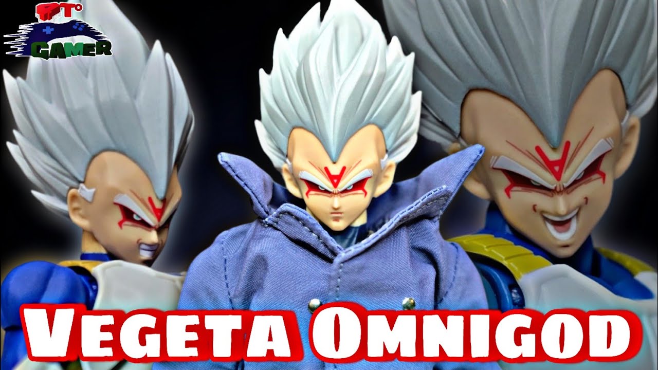 Para las SH Figuarts Dragon Ball Vegeta Omnigod Red Bolt Studio / Beast deities | Unboxing ...