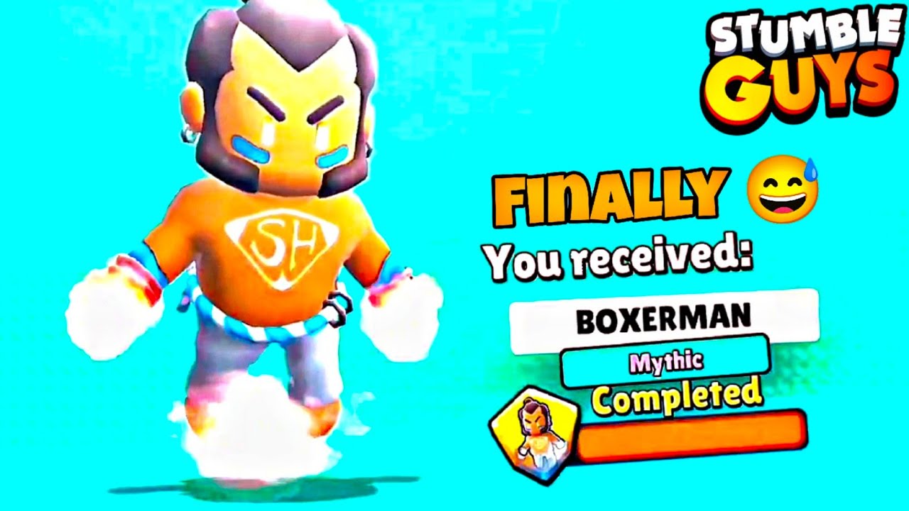 Finally 😅 I Got BOXERMAN || @monttexgaming4217 #stumbleguys #viral ...