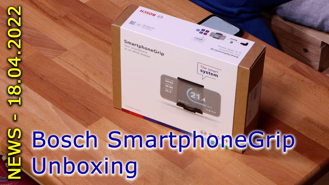 NEWS - Bosch SmartphoneGrip // UNBOXING - YouTube