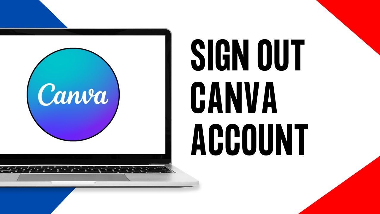 How to Sign Out Canva Account 2024 | Canva Logout - YouTube