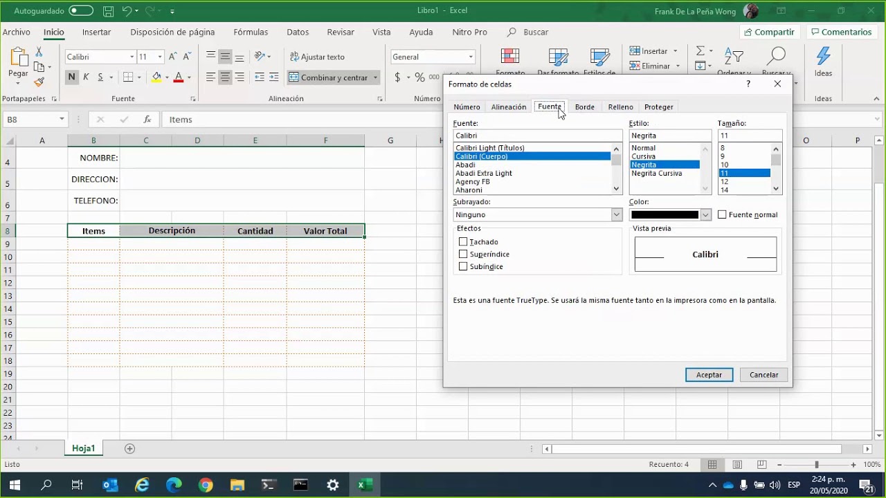 Microsoft Excel - Formatos y más formatos - YouTube