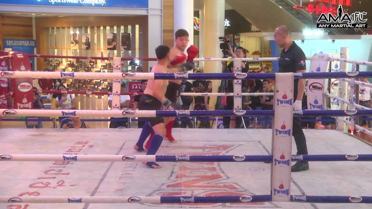 AMAFC 13: Bout 2 Lim Zhen Ting VS Tob Weng Shen - YouTube
