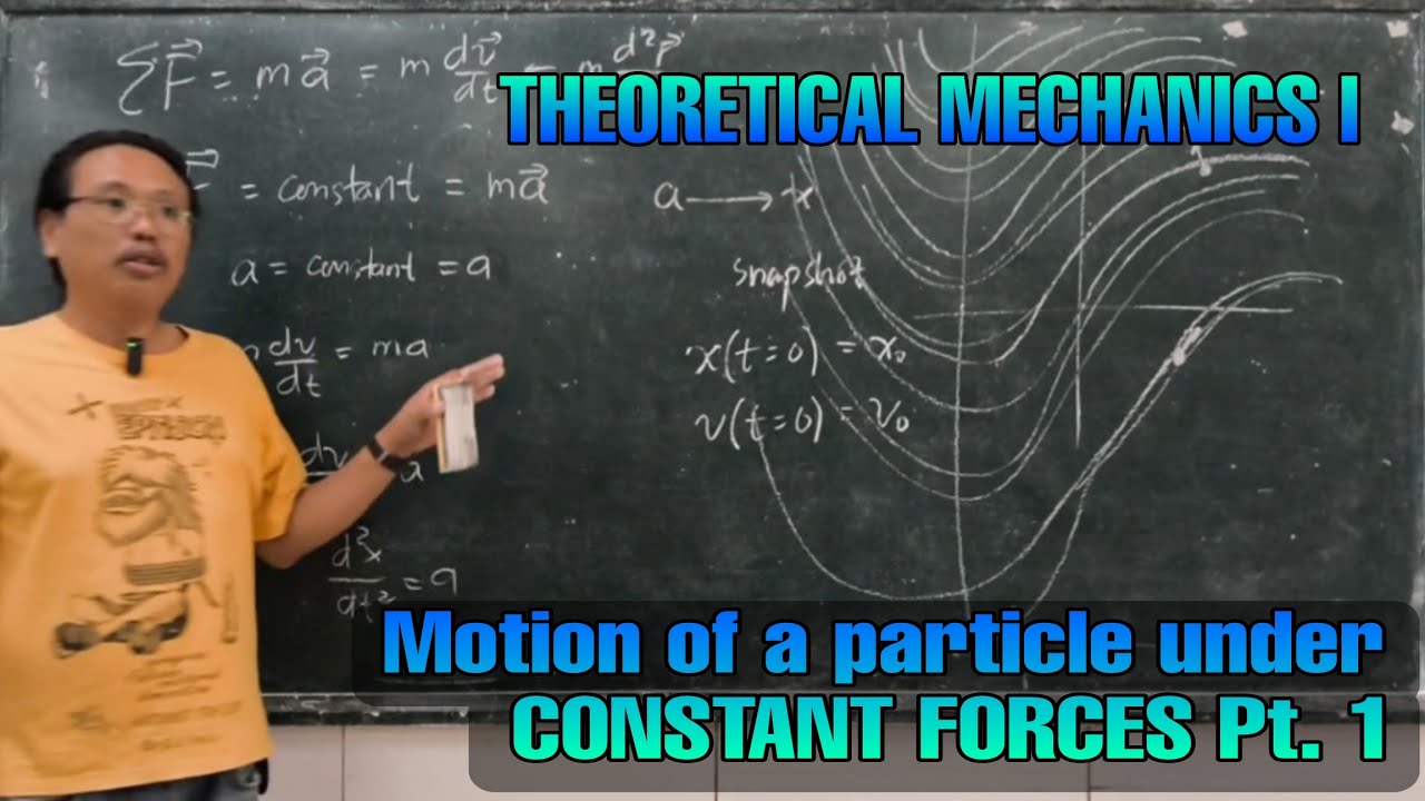 TheoMech-03: Particles under Constant Forces - YouTube