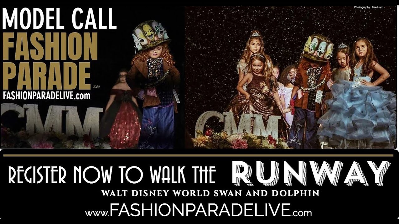 FASHION PARADE with Child Model Magazine - JOIN US - YouTube