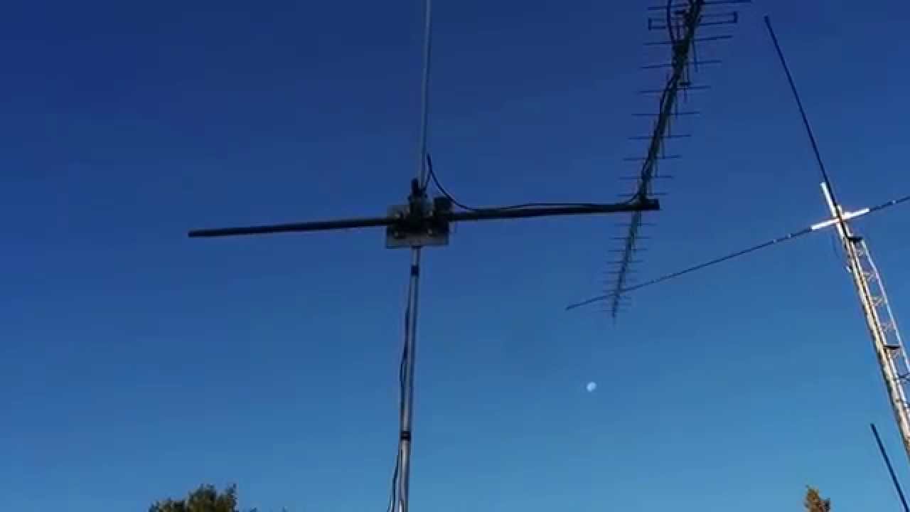 70CM Az/El antenna at AE0MT - YouTube