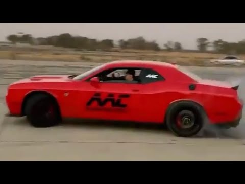 DODGE CHALLENGER HELLCAT DRIFT COMPILATION! (CERTIFIED SLIDER) - YouTube