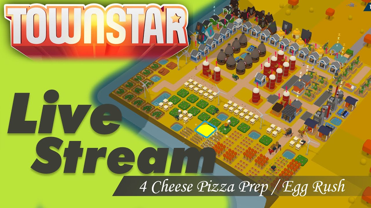 Town Star: Egg Rush - 4 Cheese Pizza Prep NO NFT - YouTube
